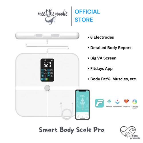 Promo Smart Body Scale Pro | Timbangan Berat Badan Lemak Masa Otot Body ...