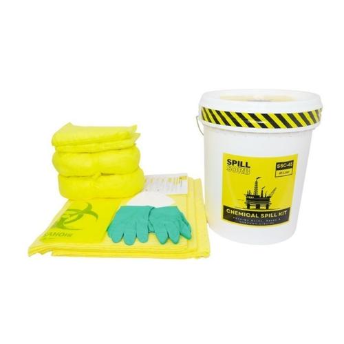 Jual Penyerap Tumpahan Kimia 12 Galon Chemical Spill Kit Spill Sorb 45 ...