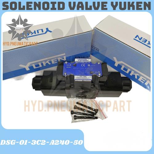 Jual Solenoid Valve Hydraulic Yuken DSG-01-3C2-A240-50, DSG01-3C2-A240-50 - Jakarta Barat - Hyd ...