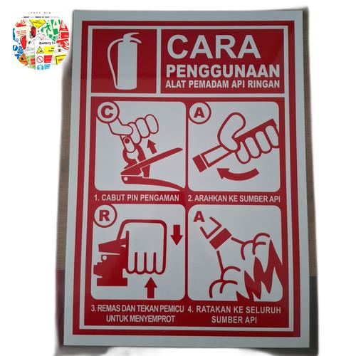 Jual Poster cara penggunaan alat pemadam api - Kota Depok - IMO SAFETY ...