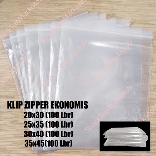 Jual Plastik Klip Zipper Packing Baju Hijab Distro dll TERMURAH / Klip ...