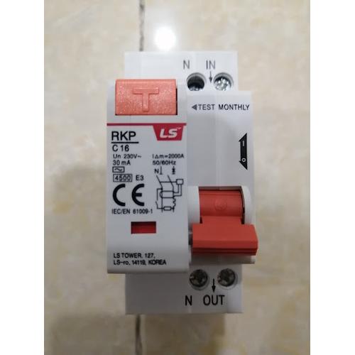 Jual RCBO RKP 1P+N 16A Ampere 30mA LS Electric - Jakarta Pusat - Sentral Listrik Niaga | Tokopedia