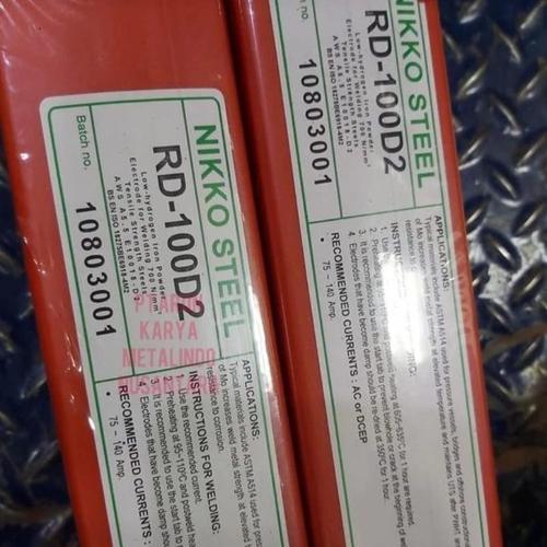 Jual Nikko steel Kawat las Aws E10018-D2 RD 100D2 harga per kg - 2,6mm ...