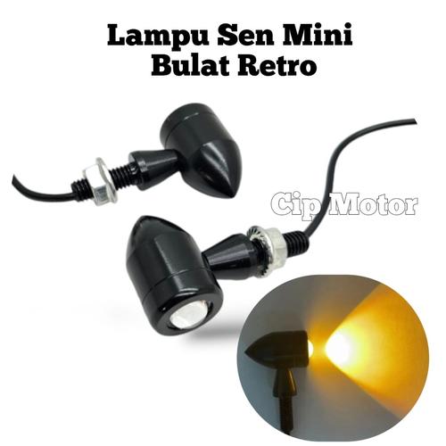 Jual Lampu Sen RETRO Led Bulat Mini Klasik aluminium - Kota Tangerang ...