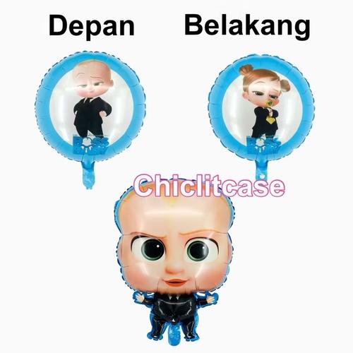 Promo Balon karakter tema boss baby/baby boss jumbo - Boss baby jumbo ...