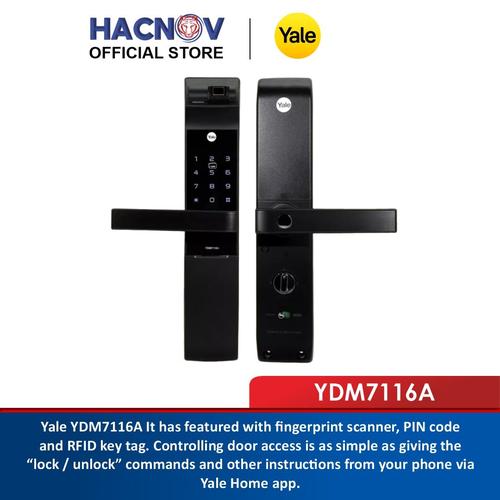 Promo Yale Smart Door Lock 5 in 1 YDM7116A Akses Pintu Kunci Pintar ...