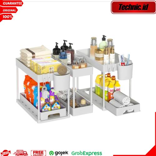 Jual Informa 21x39x34 Cm Set Kaori Rak Penyimpanan 2 Tingkat Kaori ...