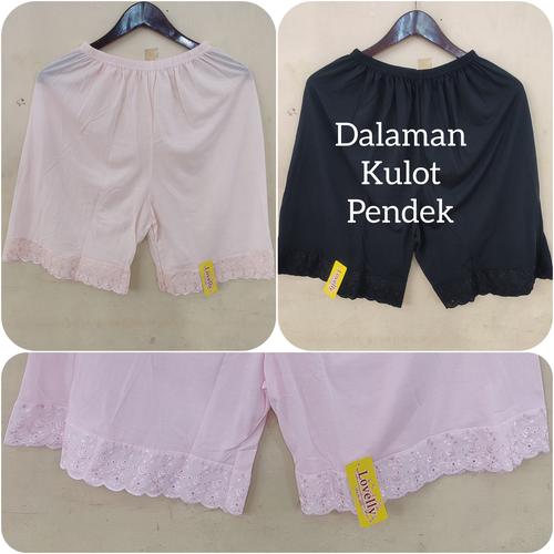 Jual Dalaman Kulot Pendek | Celana Kulot Pendek - pink muda, XL - Jakarta Pusat - official ...
