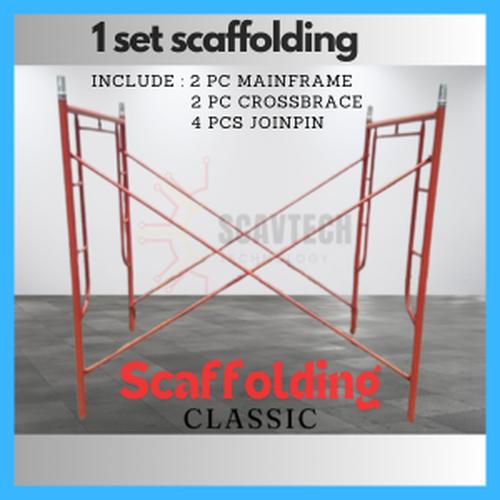 Jual Scaffolding perancah steger scavtech ukuran 1,70 meter 1 set ...