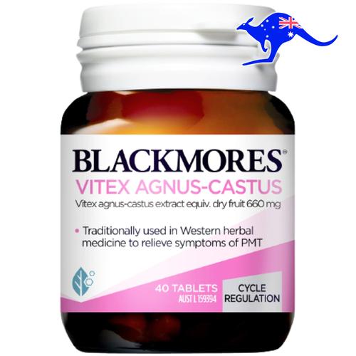 Jual Blackmores Vitex Agnus Castus 40 Tablets Siklus Menstruasi Gejala ...
