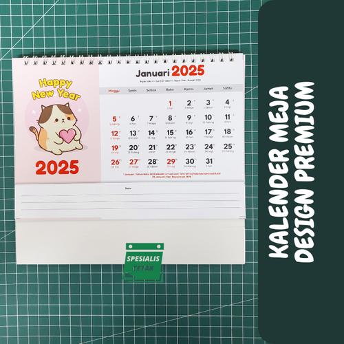 Promo PROMO KALENDER MEJA 2025 PREMIUM - KALENDER DUDUK MURAH EDISI ...