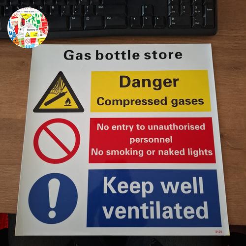 Jual 333125 Papan tanda identifikasi ruang - Toko Tabung Gas - Kota ...