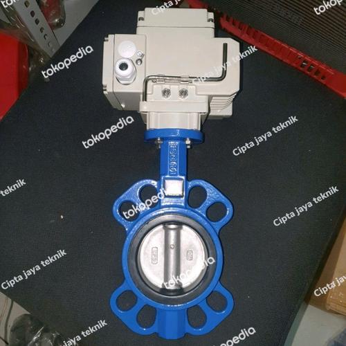 Jual motorized butterfly valve type 3 inch modulating 4-20 ma - Jakarta ...