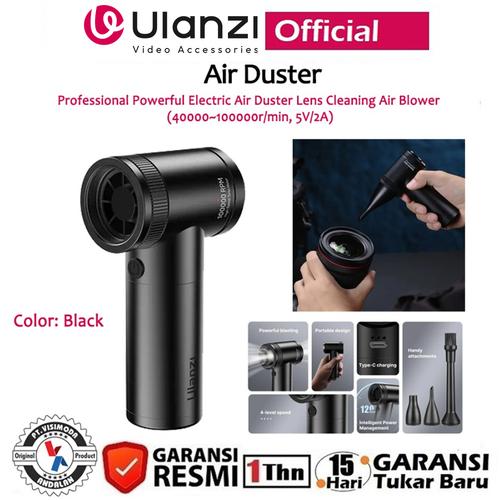 Promo Ulanzi Powerful Electric Air Duster Lens Cleaning Air Blow ...