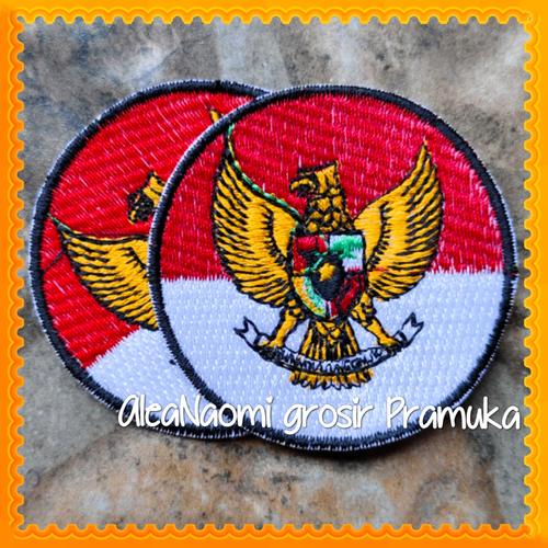 Jual FULL BORDIR Garuda merah putih logo garuda merah putih bordir bed ...