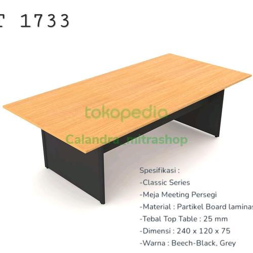 Jual meja meeting premium jumbo 240/top meja PVC - UCT 1735 OVAL - Kota ...