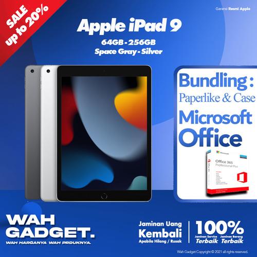 Jual iPad 9 2021 10.2" 64GB 256GB Wifi Cellular Cell Grey Silver Resmi ...