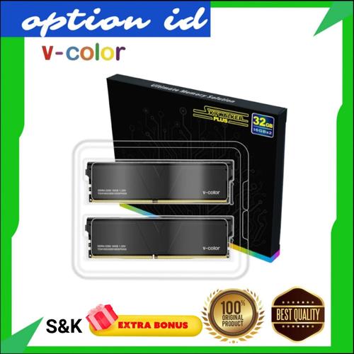 Jual RAM V-COLOR Skywalker Plus 32GB | 2x16GB DDR4 3200 MHz ...