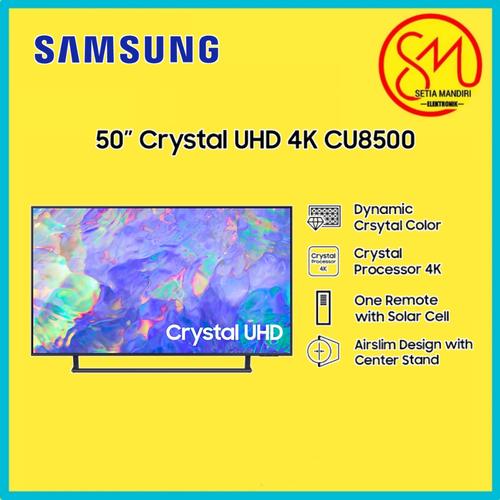 Promo Samsung UA50CU8500 Smart TV Crystal UHD 4K | LED TV 50 Inch 50CU8500 - GARANSI RESMI Cicil ...