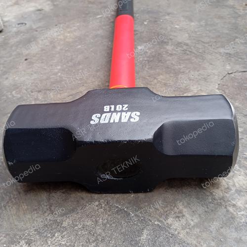 Jual PALU GODAM palu batu 10kg ( 20LB ) Gagang FIber Sledge Hammer ...