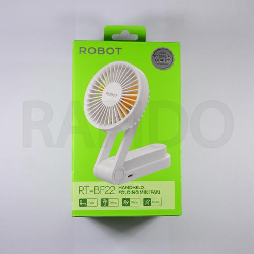 Jual Kipas Angin Mini Robot RT-BF22 1200mAh Foldable USB Portable Mini Fan - Kota Semarang ...