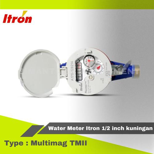 Jual Meteran Air bersih Itron 1/2 inch kuningan - Water Meter - Jakarta Barat - Bimantara ...