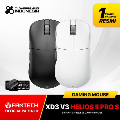 Promo Fantech XD3 V3 Helios II Pro S 8K 4K Wireless Gaming Mouse Tri ...