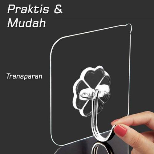 Jual Hook Hoke Kait Tempel Serbaguna Gantungan Dinding Tembok Dapur ...