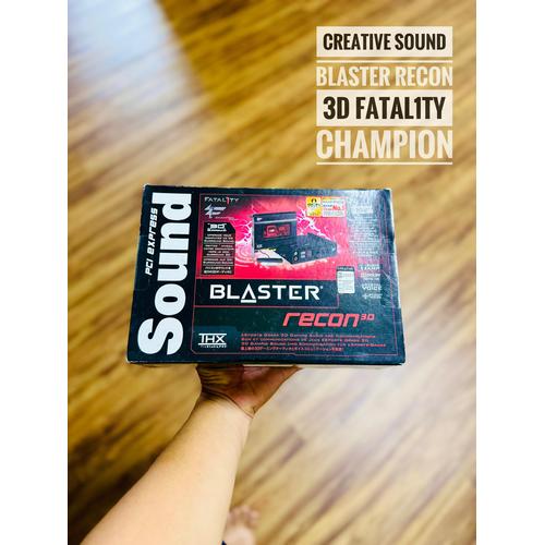 Jual Creative Sound Blaster Recon3D Fatal1ty Champion PCIe Sound Card ...