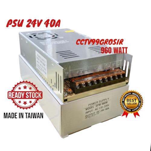 Jual Switching Power Supply PSU 24V 40A High Quality, 24 Volt 40 Ampera ...