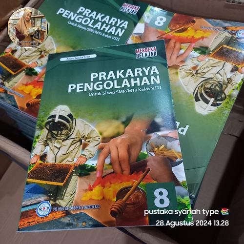 Jual buku pendamping untuk siswa GOS prakarya pengolahan kelas 8 SMP MTS KURIKULUM MERDEKA ...