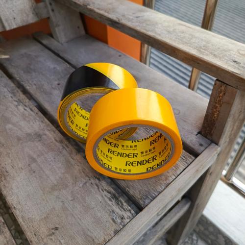 Jual LAKBAN LANTAI, VINYL / POLICE LINE TAPE / FLOOR MARKING - Kuning ...