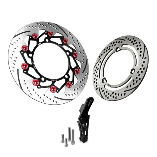 Promo RPD Tornado Disc Rotor Package For X-MAX (Front 298MM + Rear ...