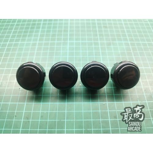 Jual Sanwa Push Button OBSF-30 Black Color - Kota Semarang - SAIKOU ARCADE | Tokopedia