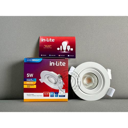 Jual LAMPU LED MINI DOWNLIGHT SPOTLIGHT INLITE 5W 5 WATT - INDC236 ...