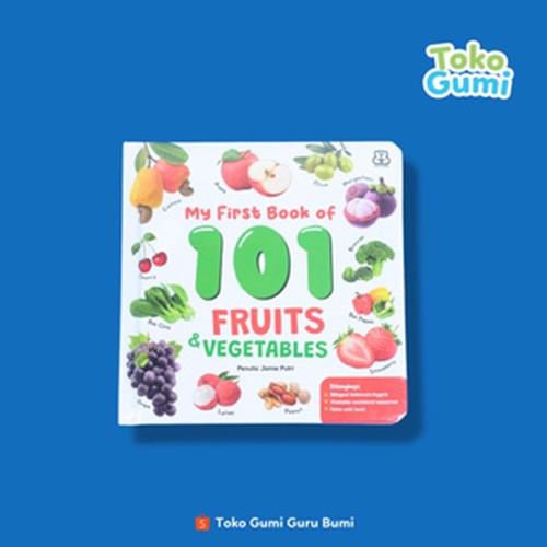 Jual Guru Bumi Buku Buah Sayur Board Book My First Book of 101 Fruits ...