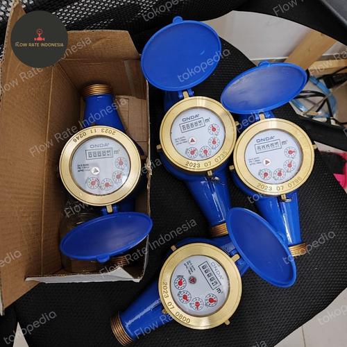 Jual Water Meter Onda 1 Inch DN25 Meteran Air Onda - Jakarta Barat - Flow Rate Indonesia | Tokopedia