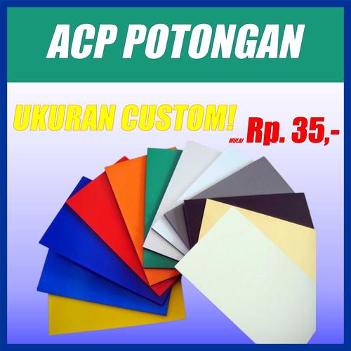 Jual ACP aluminium composite potongan berbagai ukuran & bentuk custom ...