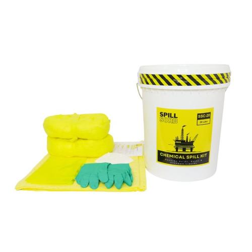 Jual Penyerap Cairan Kimia 5 Gallon Chemical Spill Kit Spill Sorb 20 ...