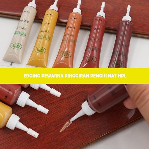 Promo Dempul Tusir HPL Edging Krim Resin Furnitur Penambal Pewarna ...