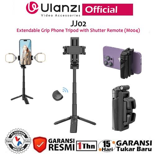 Jual Ulanzi JJ02 Extendable Grip Tripod with Remote for Smartphone ...