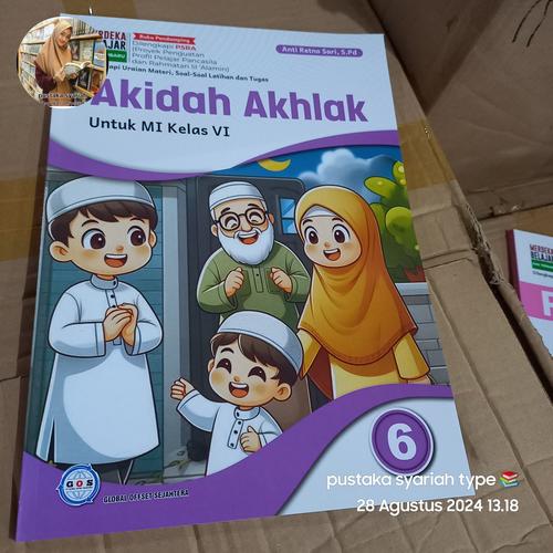 Jual buku pendamping untuk siswa GOS akidah akhlak kelas 6 mi kurikulum merdeka - Kota Surabaya ...