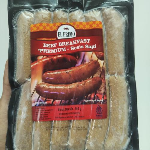 Jual El primo Beef Breakfast Sausage Premium, Elprimo Sosis Sapi ...