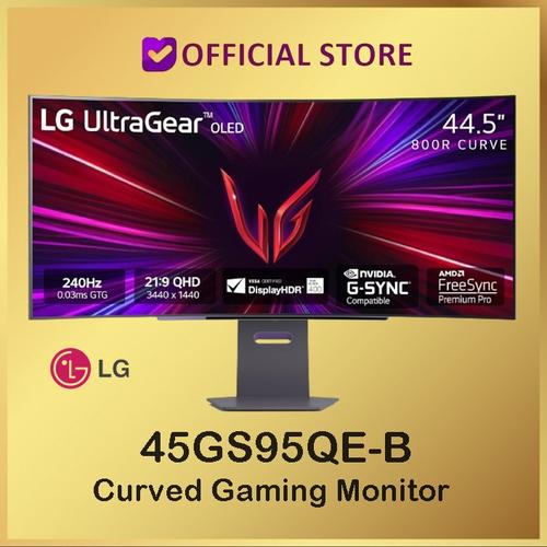 Promo Monitor LG 45" 45GS95QE-B OLED WQHD 240Hz 0,03ms Curved Gaming ...