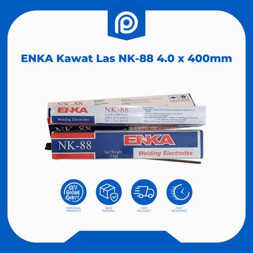 Promo ENKA Kawat Las NK-88 4.0 x 400mm Kawat Las Welding Electrodes - Kota Surabaya - Putra ...