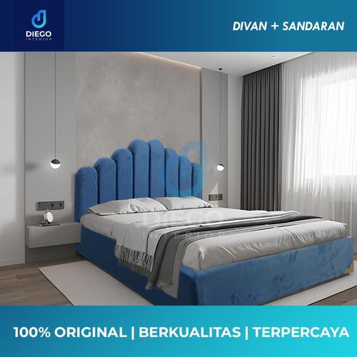 Jual Divan Dipan Minimalis Sandaran Kerang - Divan Modern - 90x200 ...