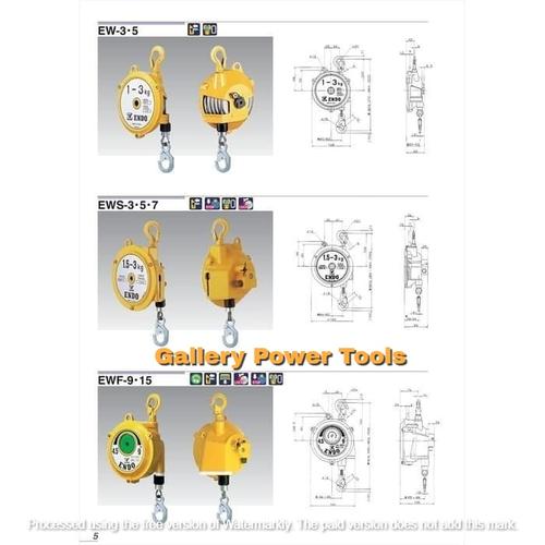 Jual Spring Balancer EW-5 Endo ( 2.5 - 5.0 Kg) / spring balancer Endo 5 ...