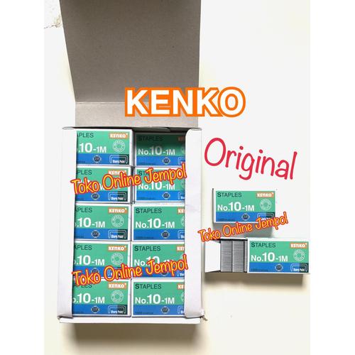 Jual Isi Staples KECIL Kenko no 10 stapler refill isi ulang no.10 ...