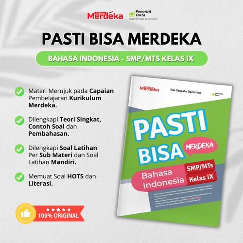 Jual PASTI BISA MERDEKA Bahasa Indonesia SMP/MTs Kelas IX - Kab ...