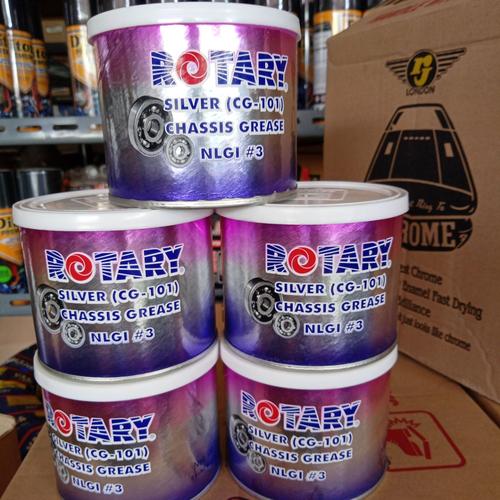Jual ROTARY Silver CHASSIS GREASE NLGI 3 ROTARY CG-101 gemuk KUNING ...